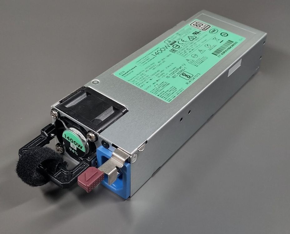 HPE 1400W ML350 DL360 DL380 G9 G10 PSU HTSNS-PD43 (Gebraucht) in ...