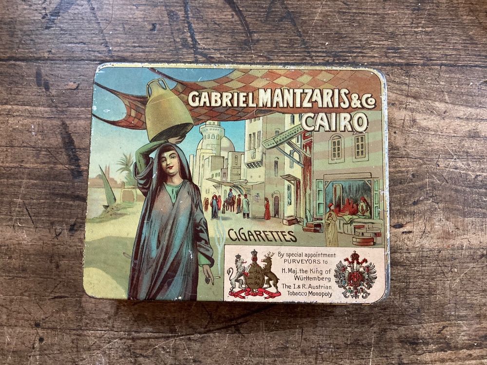 Blechdose alt Gabriel Mantzaris, Cairo (Gebraucht) in Zürich für CHF 82 ...