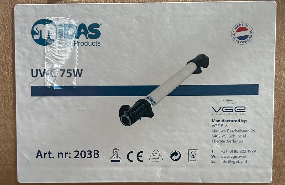 MIDAS UV-C Desinfektionsanlage Salzwasser Leistung: 75 W (Neu und originalverpackt) in Zürich ...