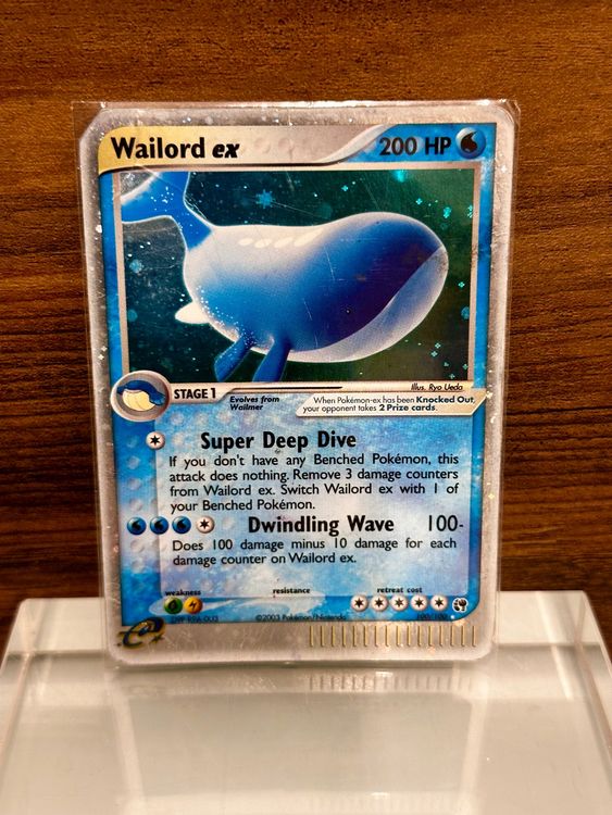 Wailord EX - 2003 - Selten Pokemon Karte 🔥 (Gebraucht) in Roveredo GR ...