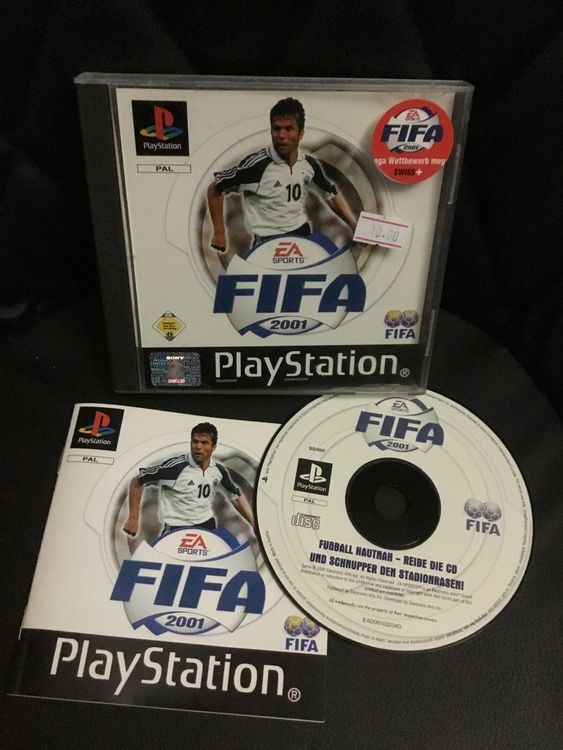 PlayStation 1 / ps1 - FIFA 2001 (Gebraucht) in Fribourg für CHF 10.9 ...
