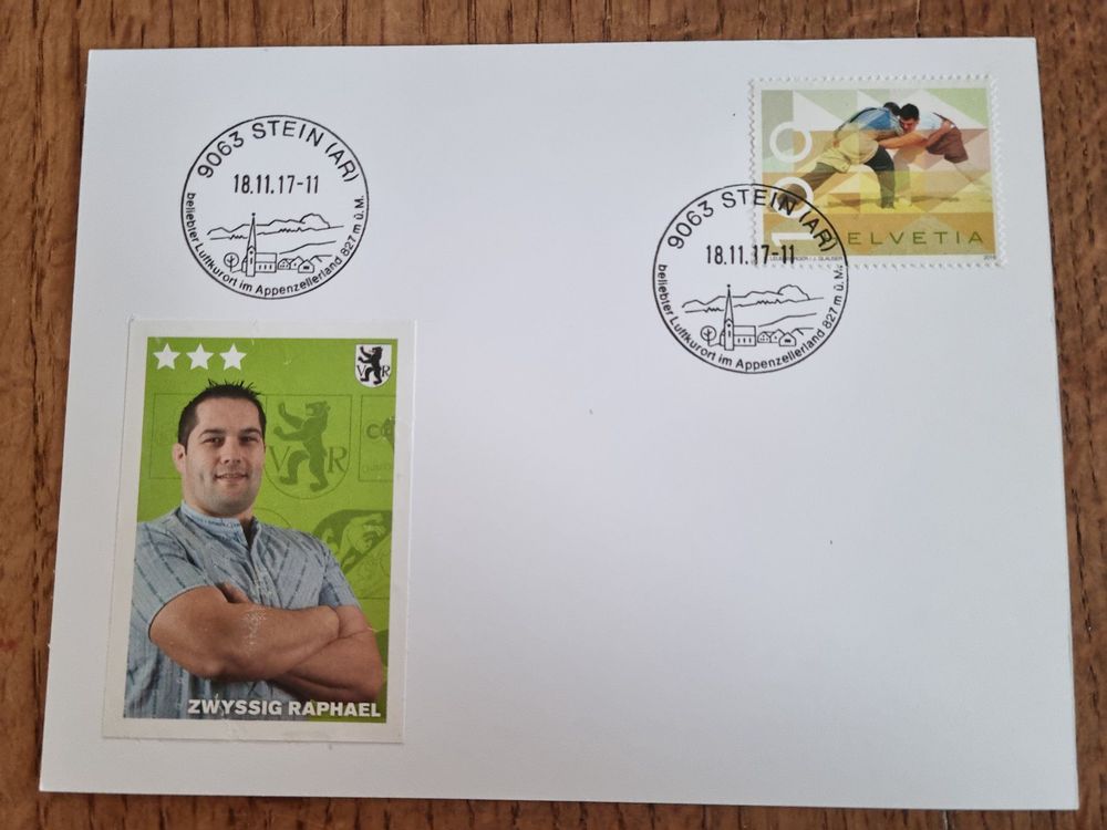 2017 Karte Motiv Schwingen (Gebraucht) in Arni AG für CHF 3 – mit Lieferung auf Ricardo kaufen