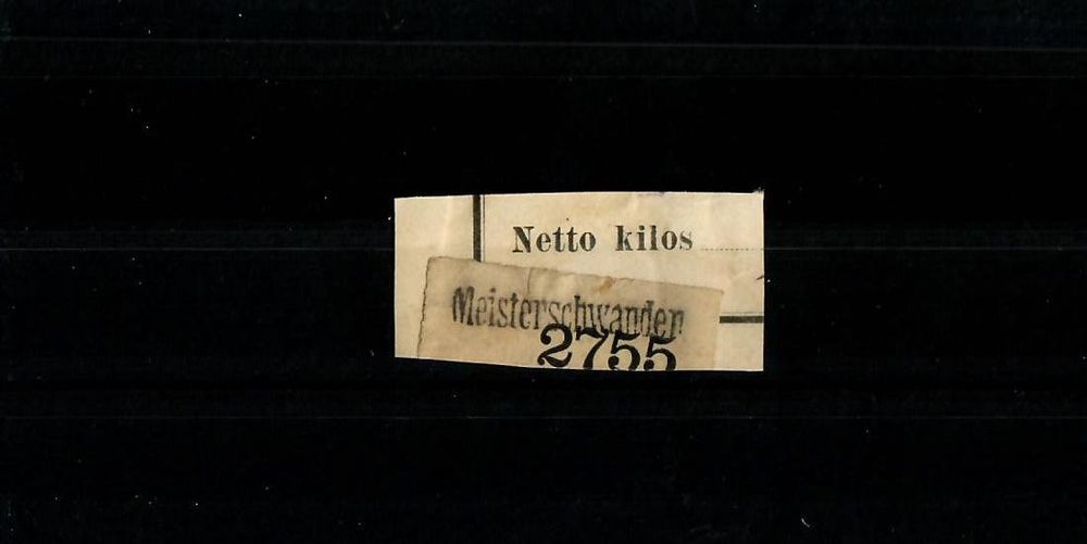 alter R - Zettel Meisterschwanden (Gebraucht) in Hochdorf für CHF 5 ...