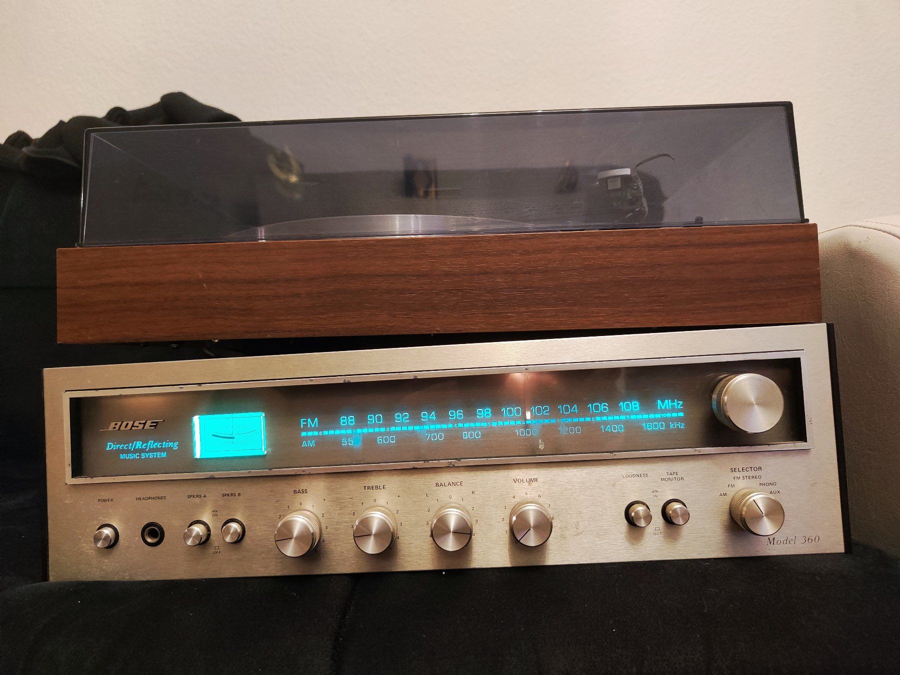 Vintage BOSE 360 Turntable + BOSE 360 Stereo Receiver (Gebraucht) in ...