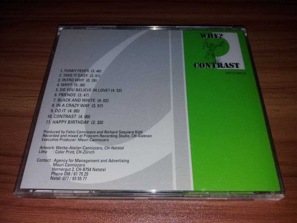 Contrast (Family) (Kt. Glarus) - Why?, Funk, Neo Soul, D6 (Gebraucht ...