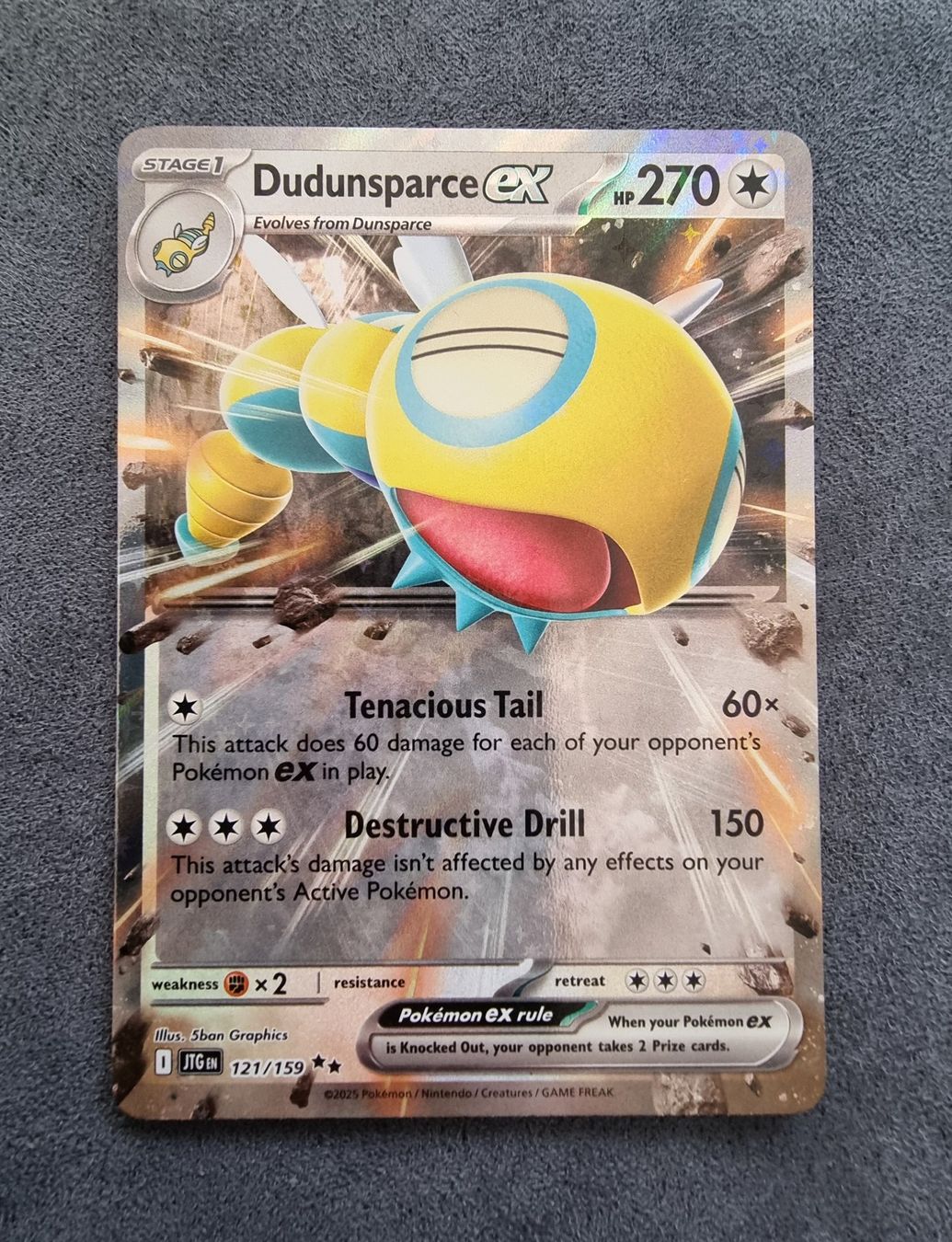 Pokémon Journey Together Dudunsparce ex 121/159 🇱🇷 rare (Neuf (Voir description)) à Roggwil BE ...