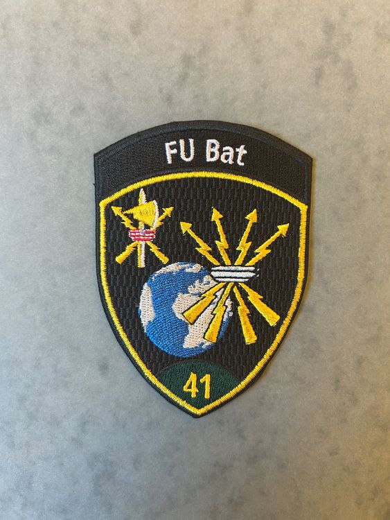 Badge FU Bat 41 Kompanie 1 Grün Ohne Klett Armee XXI | Kaufen auf Ricardo