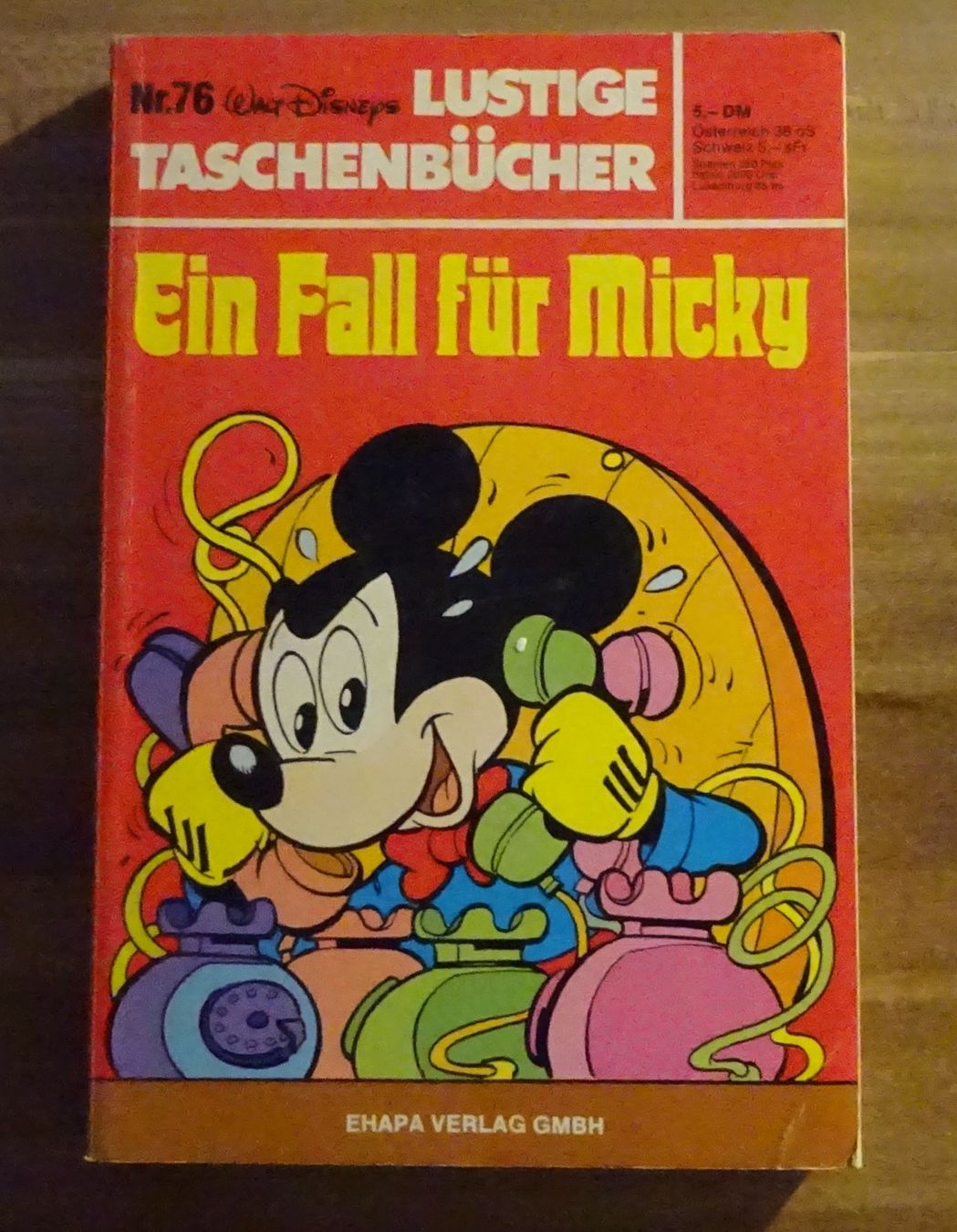 Lustiges Taschenbuch Band Nr. 76 - Ein Fall für Micky 1981 (Gebraucht ...