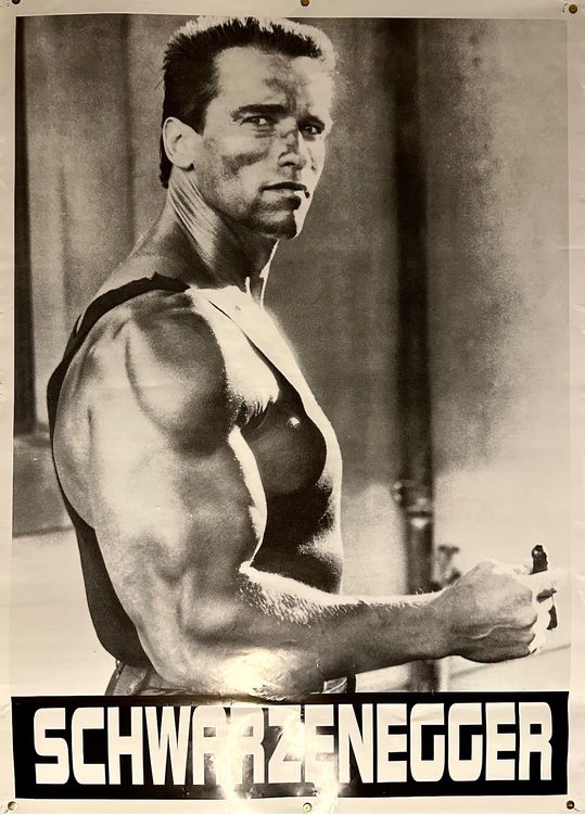 Predator Commando Poster Filmplakat Arnold Schwarzenegger | Kaufen auf ...