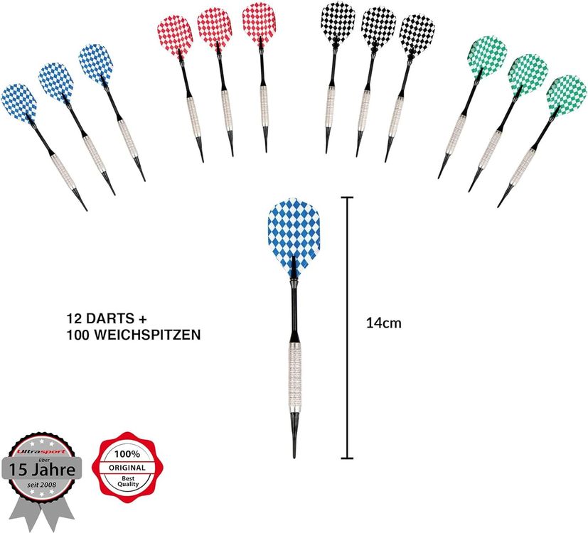 Elektrische Dartscheibe mit Türen Stahldarts für Partys (Neu und ...