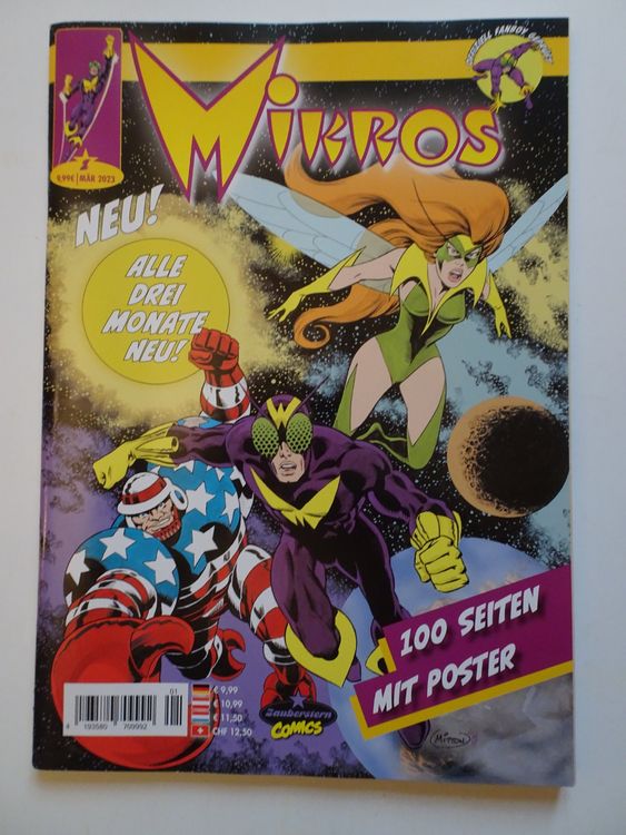 Mikros No: 1 - Superhelden -Zauberstern Comics von Mitton (Gebraucht ...