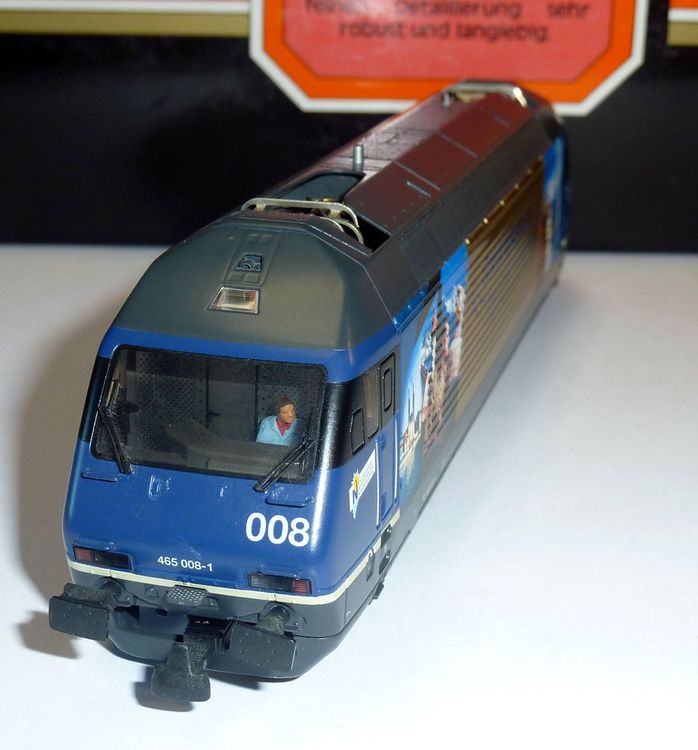 HAG 184 BLS Re 465 008-1 GoldenPass Line H0 WS Analog ☼ (Gebraucht) in ...