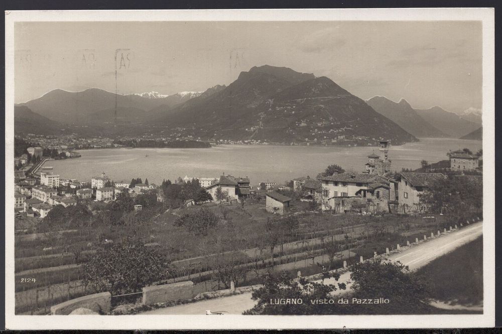 LUGANO visto da Pazzallo 1930 (Gebraucht) in Aarau für CHF 3 – mit ...
