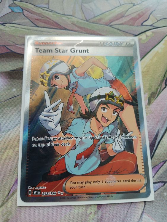 Team Star Grunt - Full Art - Scarlet & Violet | Kaufen auf Ricardo