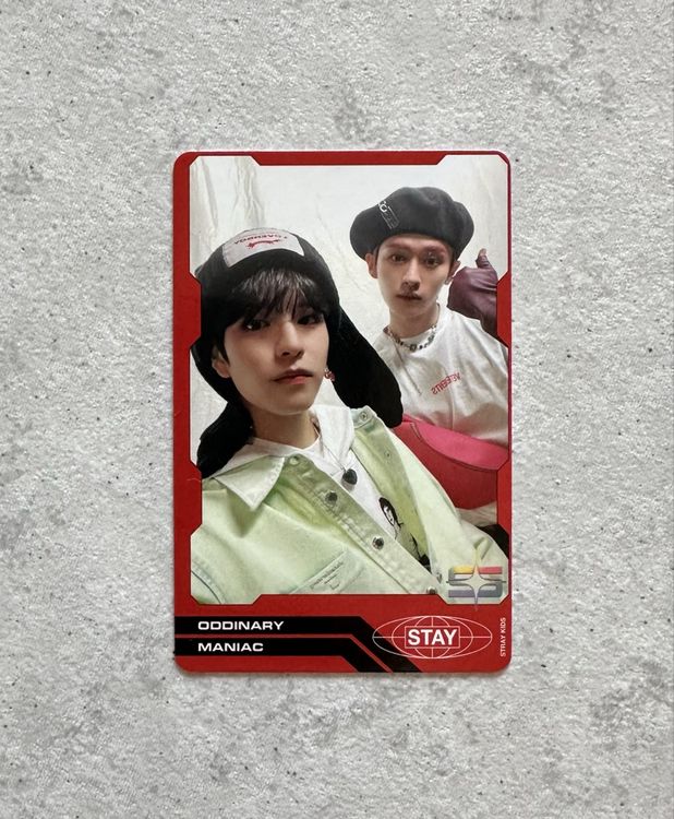 Stray Kids (Seungmin & Lee Know) Unit Photocard (Oddinary) (Neu (gemäss ...