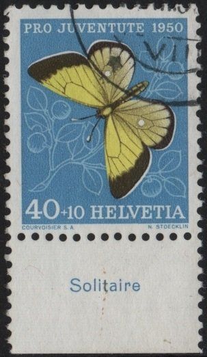 40 Rp. Moorgelbling mit TAB (Solitaire) (Gebraucht) in Eglisau für CHF ...