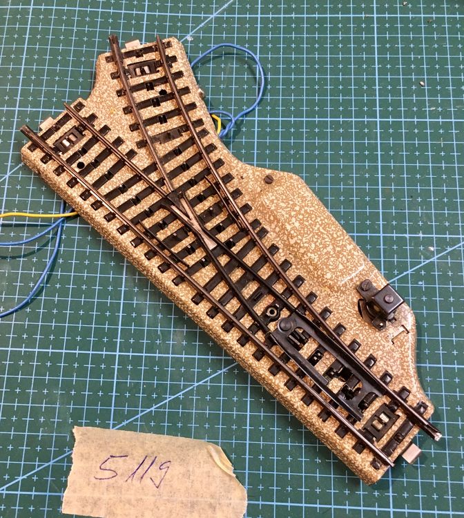 Märklin H0 M-Gleis, Weiche 5119, ab 1 Stück | Kaufen auf Ricardo