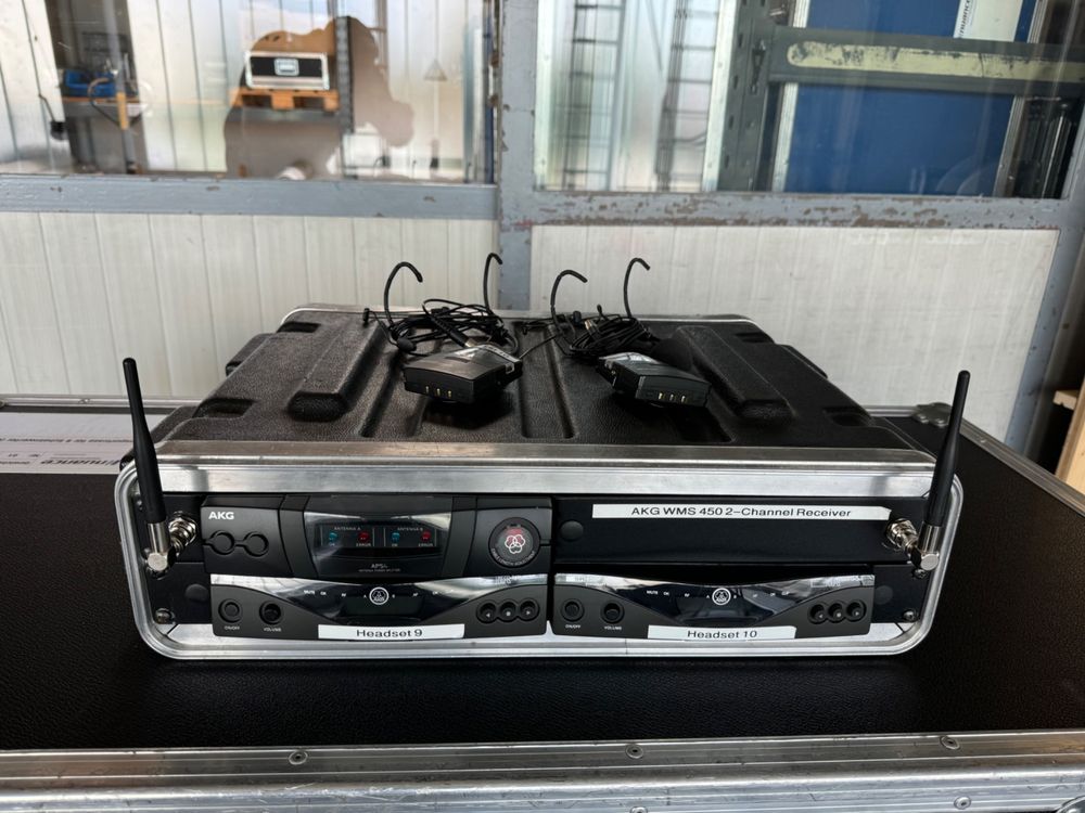 AKG 2-Kanal WMS 450Headset System (Gebraucht) in Urtenen-Schönbühl für ...