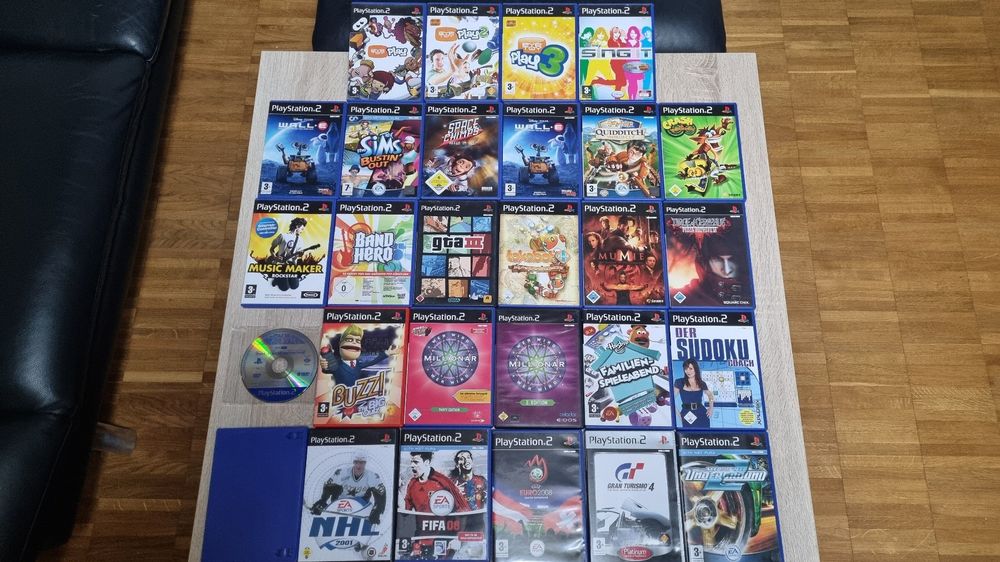 PS2 Spiele Sammlung + Buzz Controller + Singstar + Eye Toy (Gebraucht ...