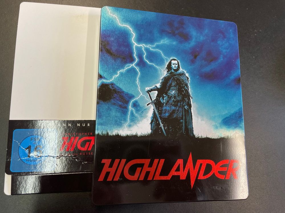 Highlander Steelbook (4K UHD + Blu-ray) | Kaufen auf Ricardo