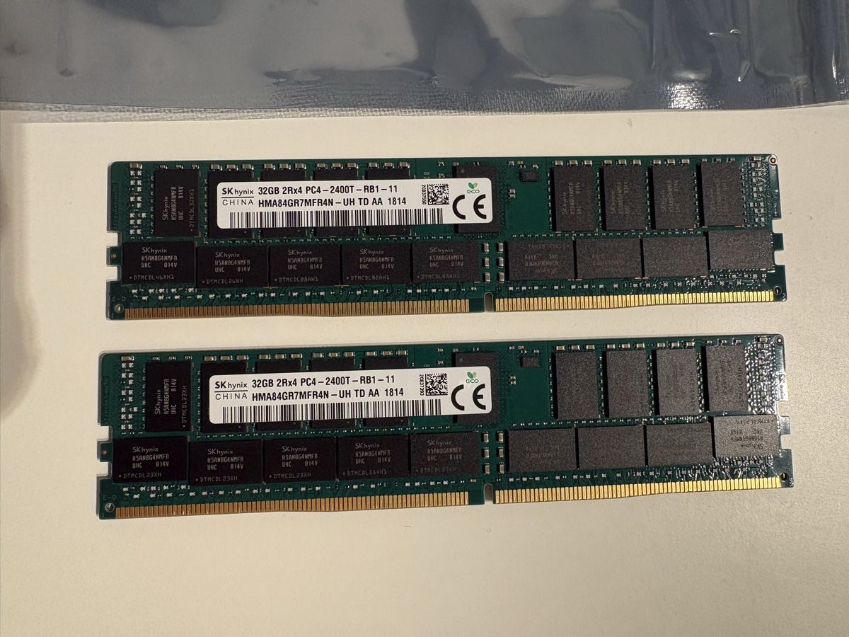 64GB (2x32GB) DDR4 ECC 2400T RAM für Server (Gebraucht) in Allschwil ...