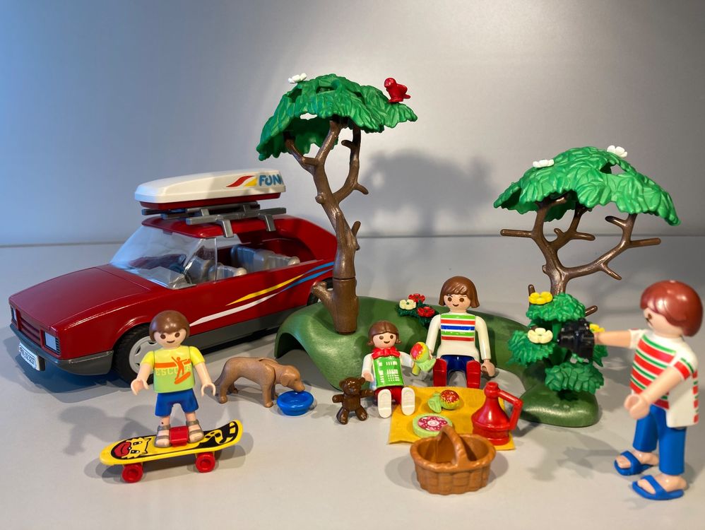 Playmobil, Familien-Ausflug mit Auto und Picknick (Gebraucht) in Wil SG ...