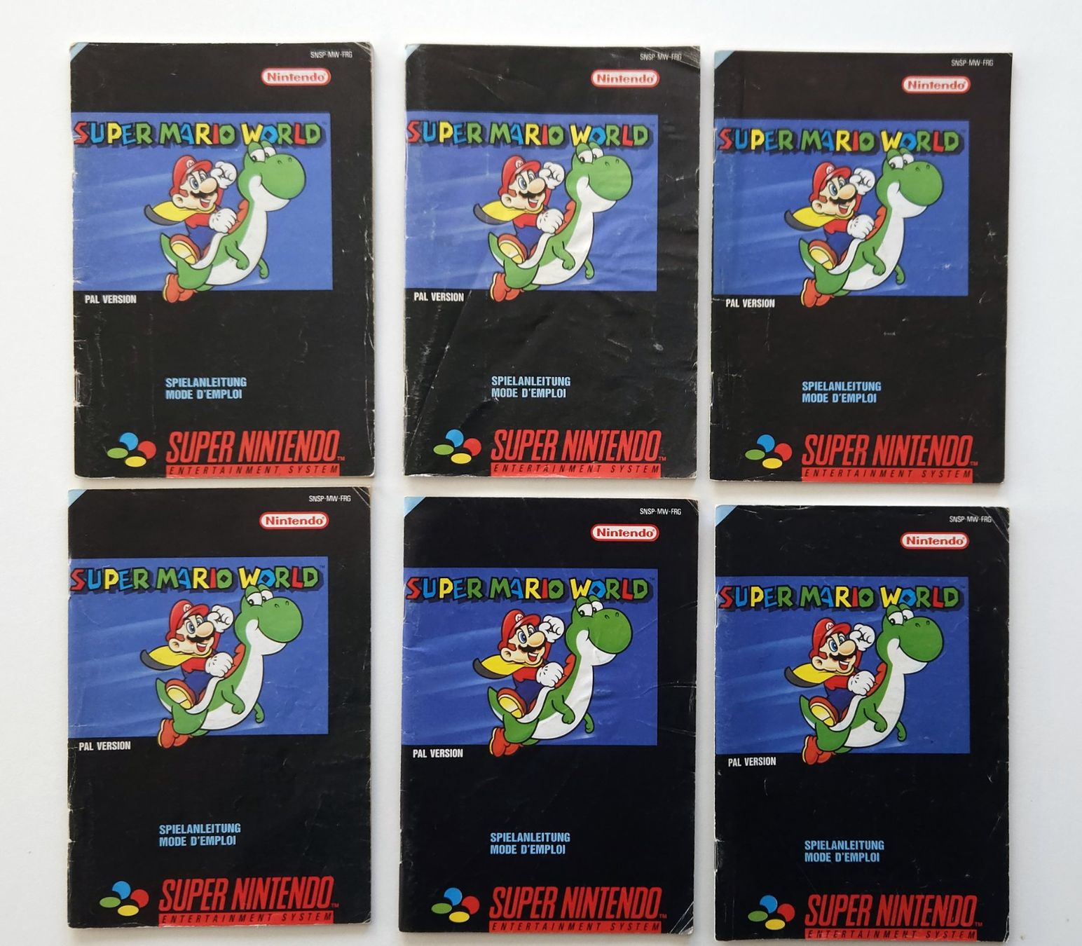 1x Anleitung zur Auswahl Super Mario World - Snes (FRG) (Gebraucht) in ...