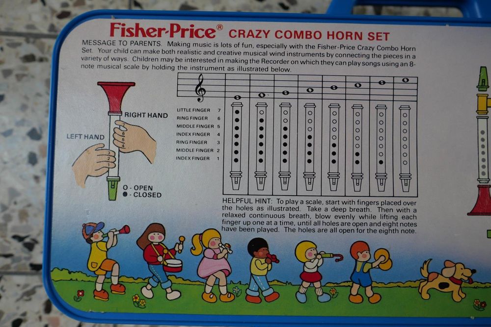 Fisher Price 80s Crazy Combo Horn Set | Kaufen auf Ricardo