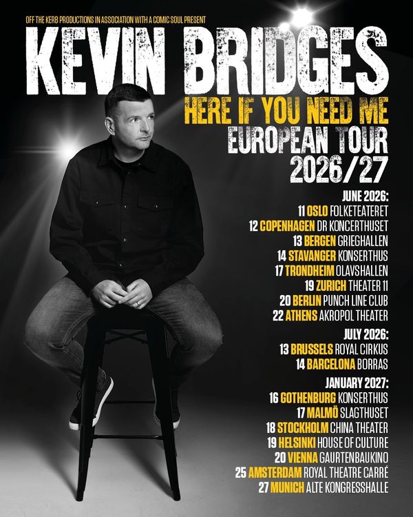 Kevin Bridges in Zürich - 2 Tickets 1. Kategorie (Neu (gemäss ...