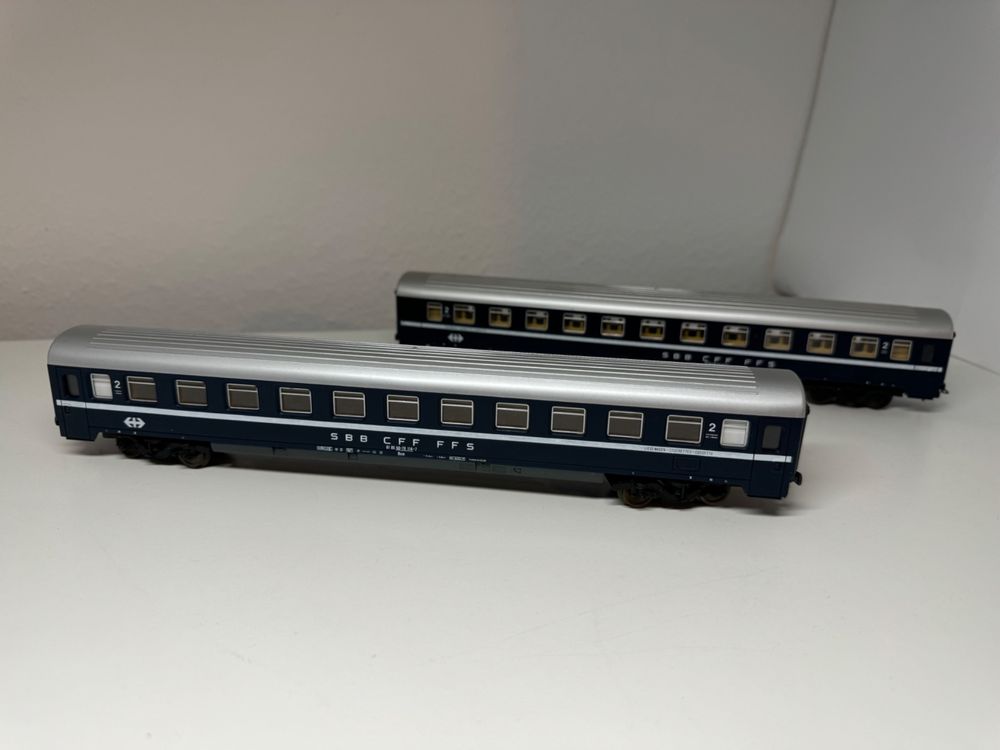 Lima HO 2x Personenwagen SBB (Gebraucht) in Uetliburg SG für CHF 15 – mit Lieferung auf Ricardo ...