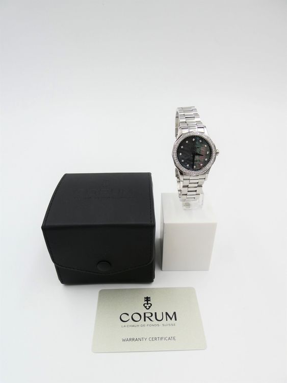 Corum "ADMIRAL" mit Diamanten - ungetragen + Garantie (Neu (gemäss ...