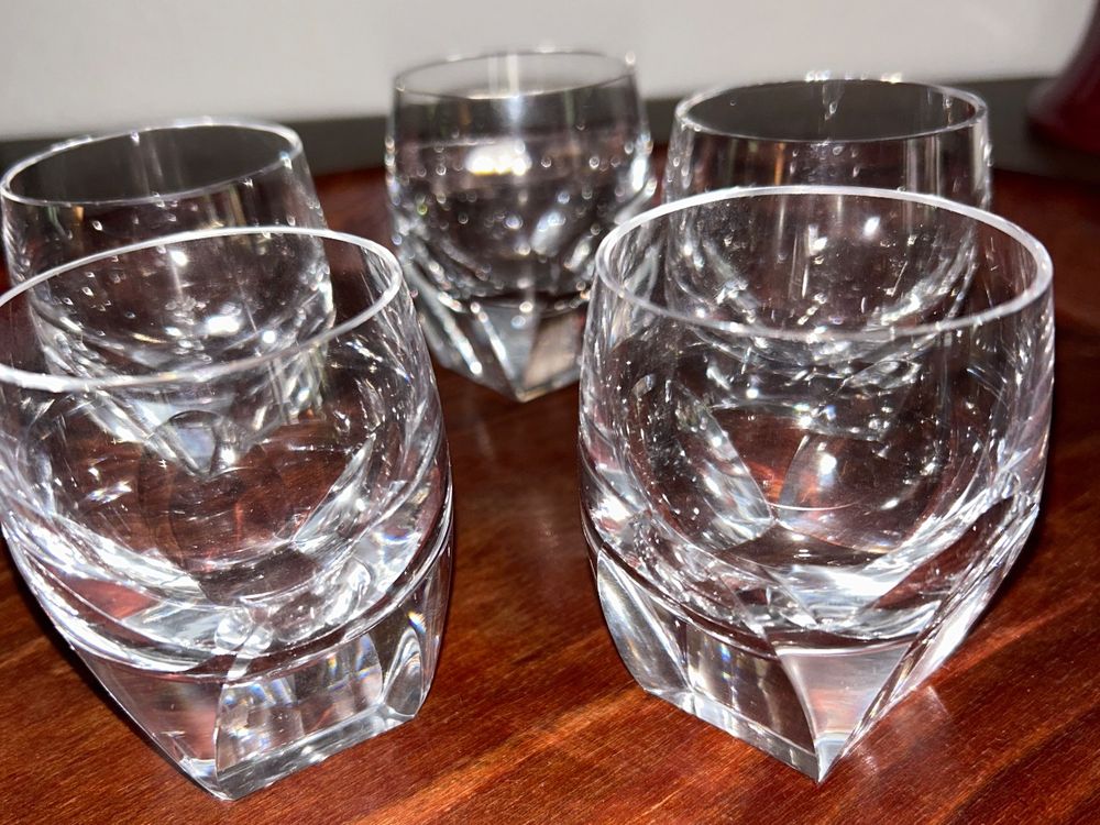 MOSER GLAS Eschler CULBUTO 5er Set Gläser Art Deco 1930er (Gebraucht ...