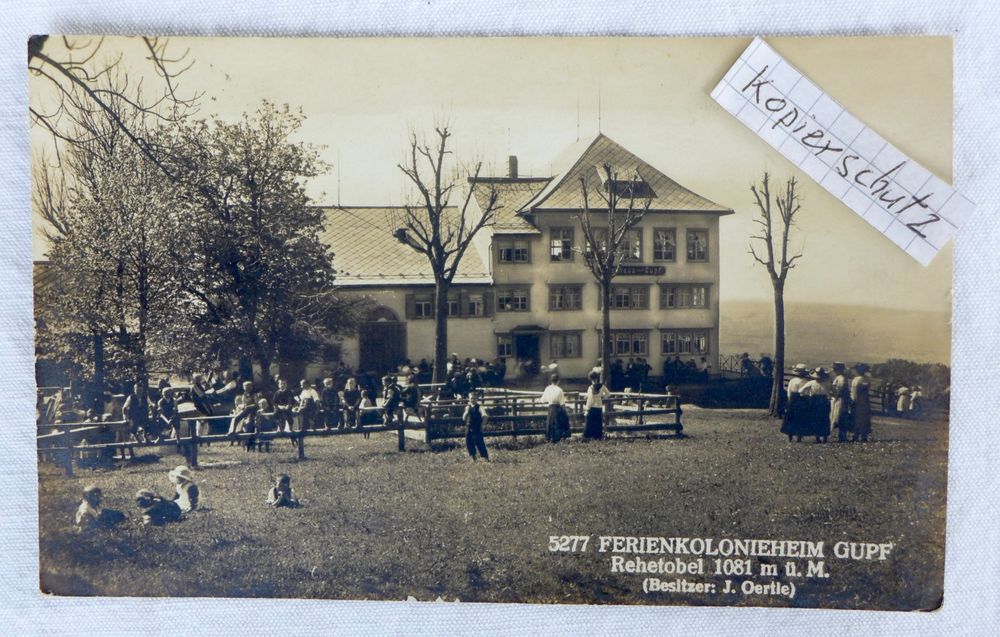 AK REHETOBEL AR, Ferienkolonieheim GUPF, belebt (Gebraucht) in Wallisellen für CHF 11 – mit ...
