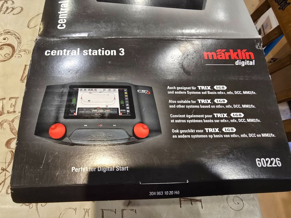 Märklin 60226 CS3 Digital Zentrale + Trafo Schaltnetzteil (Gebraucht ...