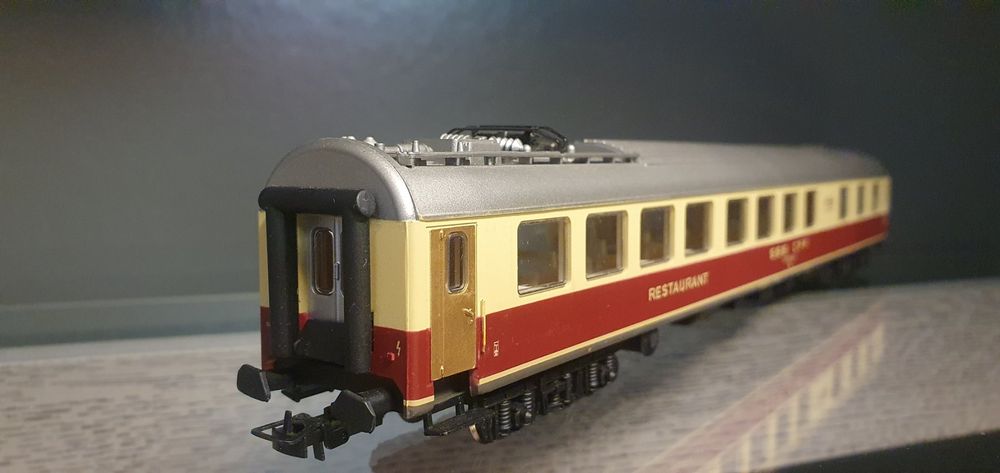 LILIPUT:DC: SBB TEE RIC SPEISEWAGEN KKK NEUWERTIG (Gebraucht) in Biglen für CHF 29.95 – mit ...