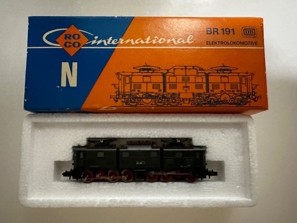 Elektrolok- Lokomotive Roco - N BR 191 (Gebraucht) in Abtwil SG für CHF 169.9 – mit Lieferung ...