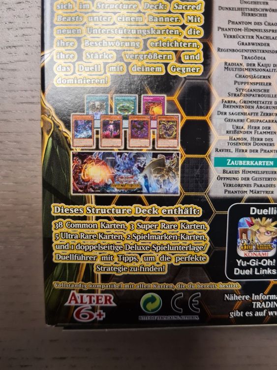 Yu Gi Oh Structure Deck Sacred Beasts | Kaufen auf Ricardo