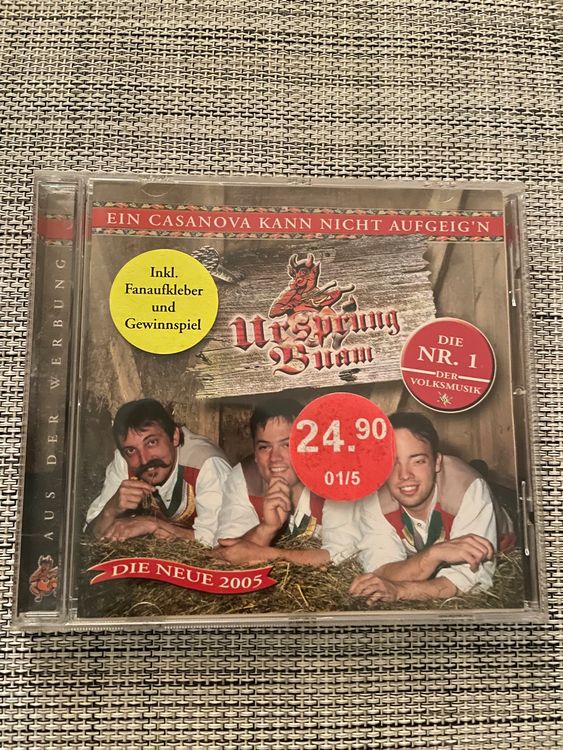 Ursprung Buam – Ein Casanova Kann Nicht Aufgeig'n (Gebraucht) in Wil AG für CHF 1 – mit ...