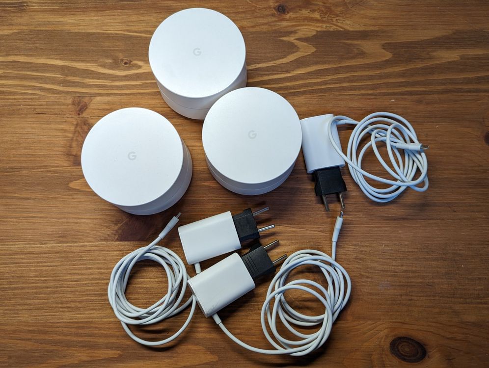 Google Wifi Mesh WLAN (3er-Set) | Kaufen auf Ricardo