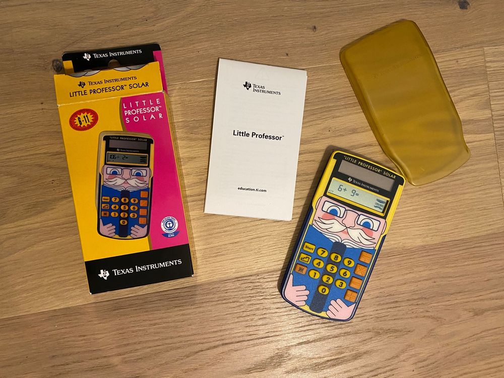 Little Professor Solar Rechentrainer (Gebraucht) in für CHF 8 – mit Lieferung auf Ricardo kaufen