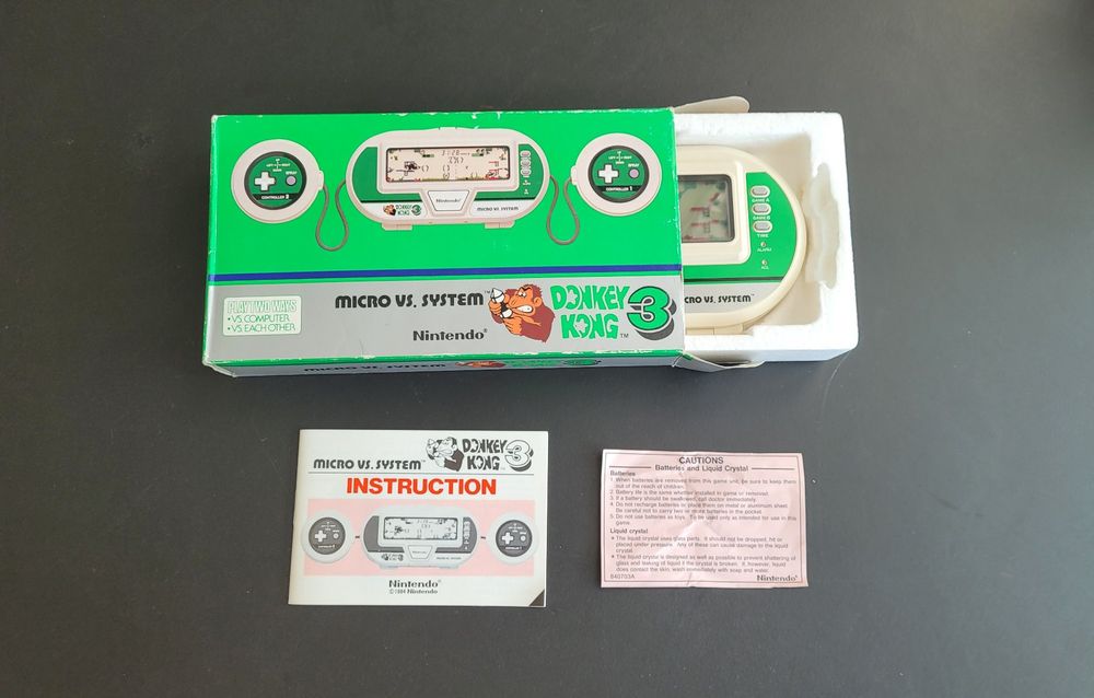 Donkey Kong 3 Nintendo 1984 MICRO VS. SYSTEM Game & Watch | Kaufen auf ...