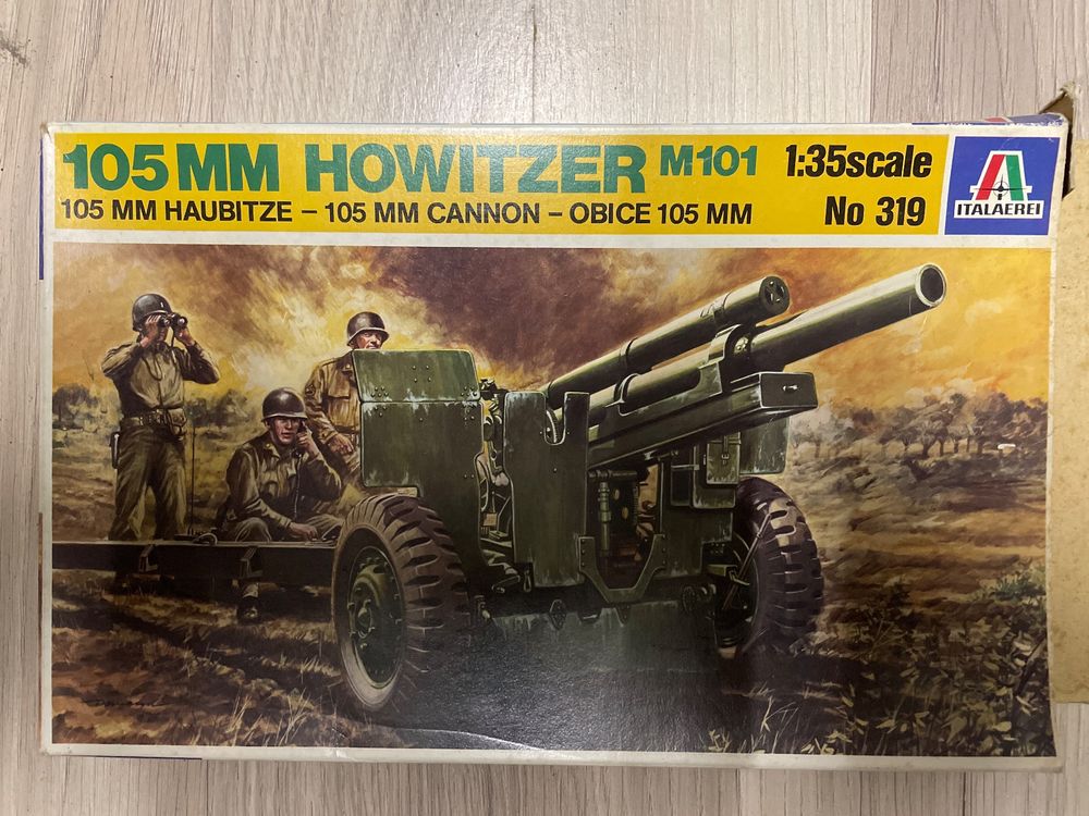 105mm Howitzer US M101 1/35 (Gebraucht) in Villarimboud für CHF 6 – mit ...