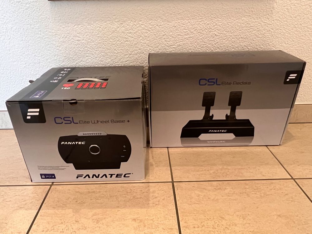 Fanatec CSL Elite base + Pédalier | Kaufen auf Ricardo