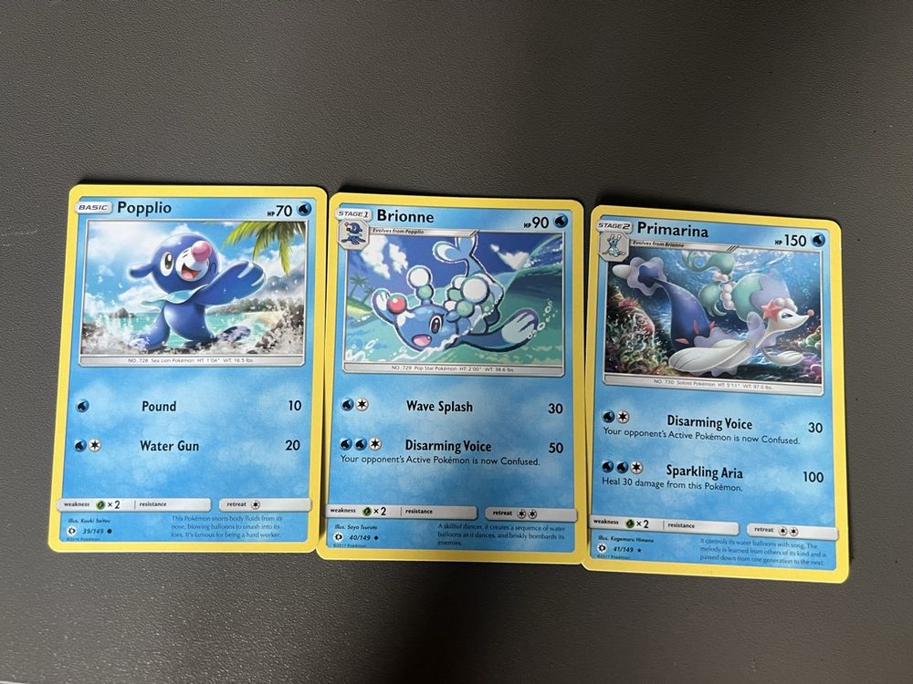 Popplio Evolution Set Pokemon (Neu (gemäss Beschreibung)) in Dänikon ZH ...