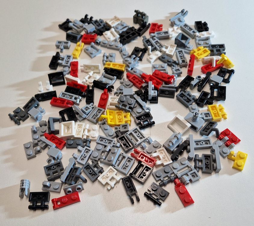 LEGO 158 Stk. Kleinteile Scharniere Laschen Verbinder Steine | Kaufen ...