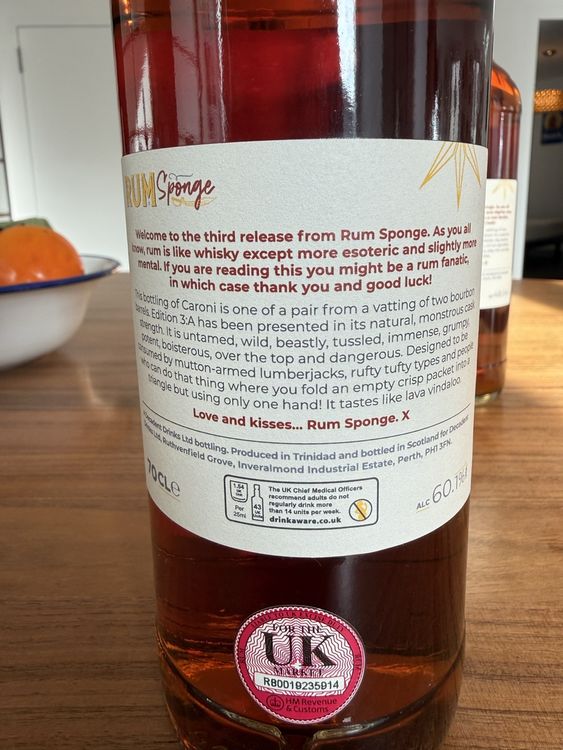 Caroni Rum Sponge Edition 3A und 3B Rarität Lost Distillery (Neu ...