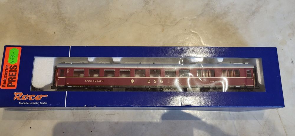 Roco Ho 1/87 GS DSG Speisewagen Ovp | Kaufen auf Ricardo