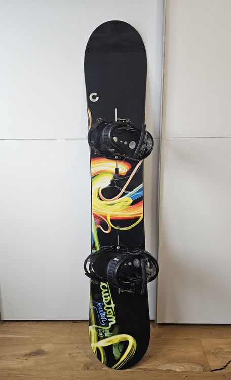 BURTON CUSTOM 158 mit BURTON Cartel Est Bindung Gr. M/L (Gebraucht) in ...