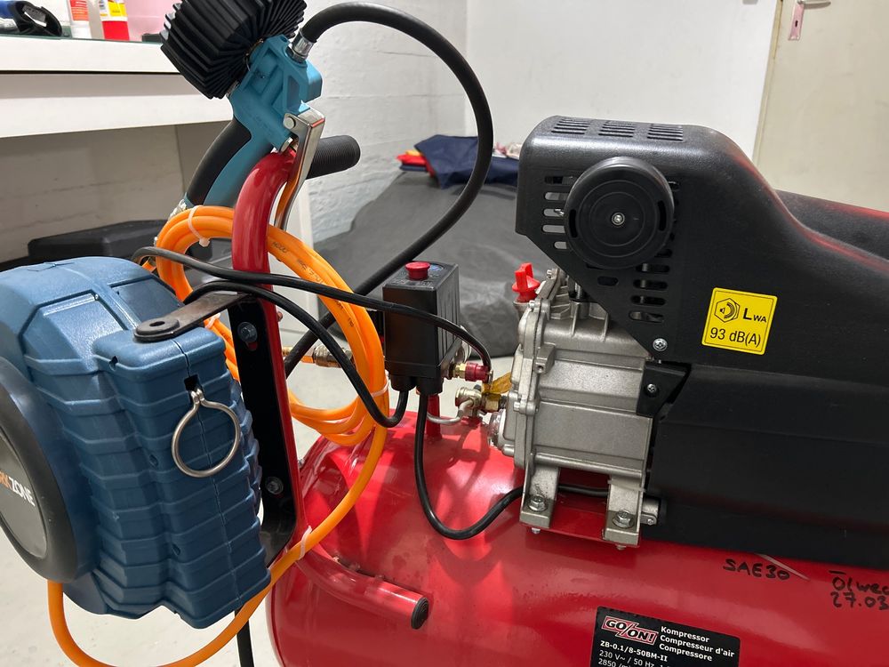 Kompressor Luftkompressor Druckluftkompressor 50l | Kaufen auf Ricardo