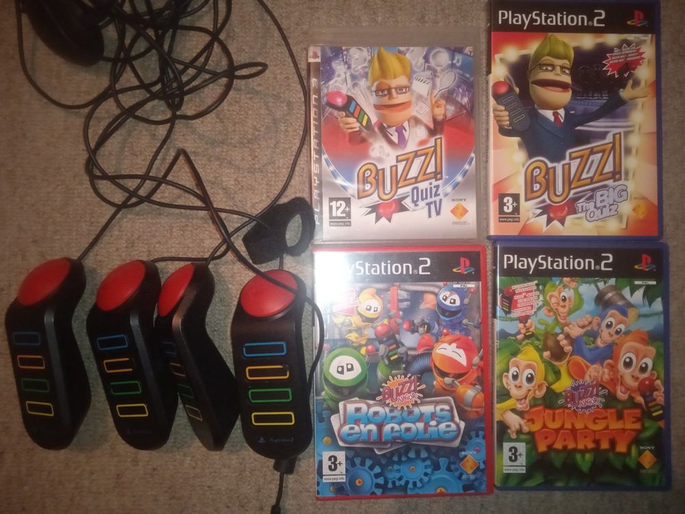 Buzz Games für Playstation 3 und Ps 2 | Kaufen auf Ricardo